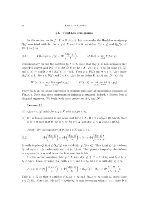 Partial Differential Equations Hopf Lax Semigroup D Is Locally Bounded Mathematics