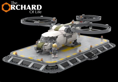 Lego Moc Cormorant Landing Pad By Orchardbuilds Rebrickable Build With Lego
