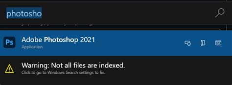 warning for indexing file still displayed · issue 16086 · microsoft