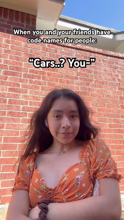 When You And Your Friends Have Code Names For People 😂 Youtube