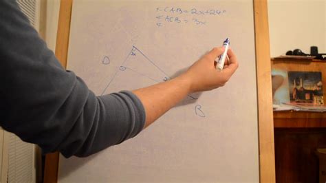 Триъгълници намиране на ъгли в триъгълник Тема за 7 клас част 3 Youtube