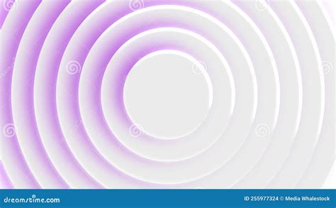 Abstract Pulsating Pink Rings Background Motion Concentric Circles Spreading All Over The