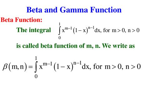 SOLUTION Beta Gamma Function Studypool