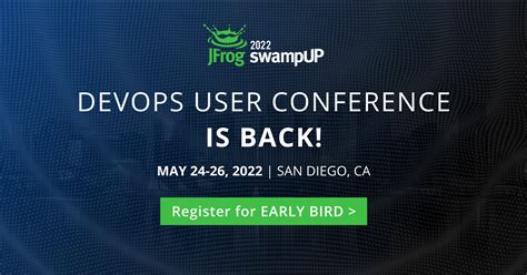 Swampup 2022 Devops Conference May 24 26 San Diego Ca