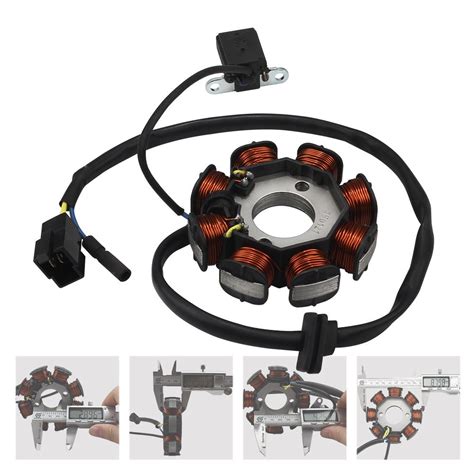 Motorcycle Generator Stator Coil Comp Assembly Kit For Cb200 Cb250