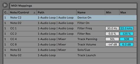 Midi And Key Remote Control — Ableton Reference Manual Version 11 Ableton