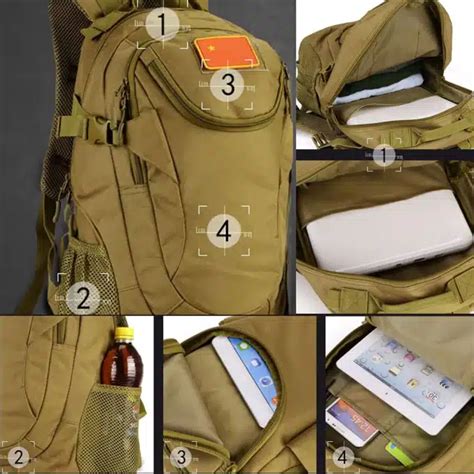 Edc Tactical Backpack 25l