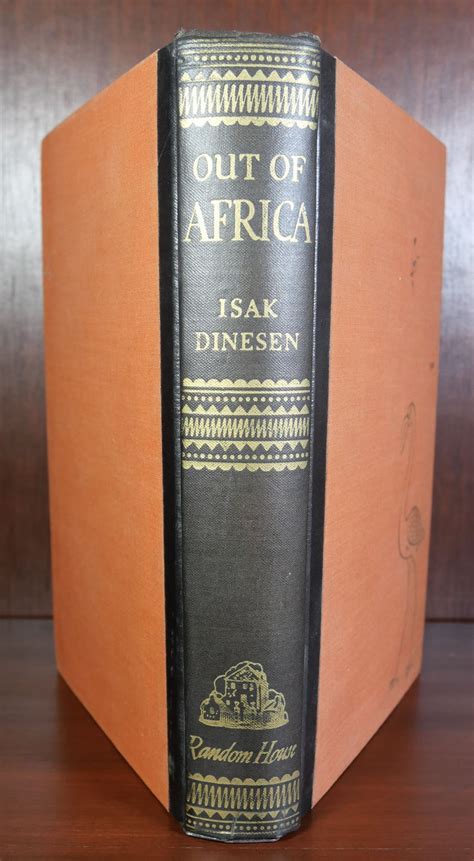 Out Of Africa Isak Dinesen First Edition First Printing