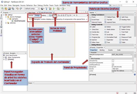 Cómo Utilizar La Consola Gráfica En Java Netbeans Grafica Mazzini