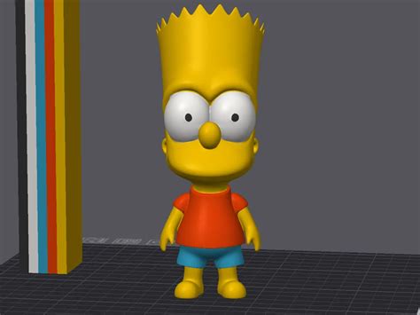 Bart Simpson 3d Model By Ryan Makerworld