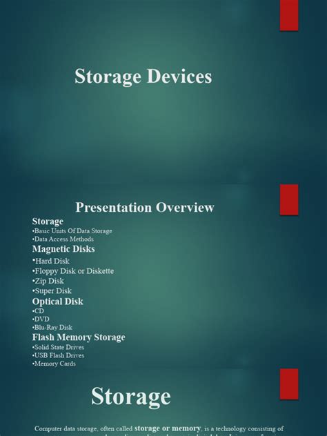L3 Storage Devices Pdf Computer Data Storage Disk Storage