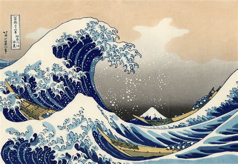 The Great Wave 4k Ultra Hd Art Wallpaper By Hokusai 4335x2990