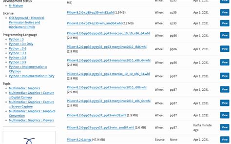 cannot pip install in windows amd64 pypy · issue 5435 · python pillow