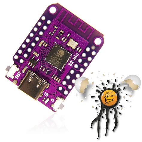 Esp32 S2 Mini Wemos Usb C Esp32 S2fn4r2 Iot Powered By Androegg De