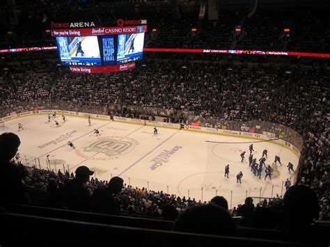 Rogers Arena Canucks Hockey Game