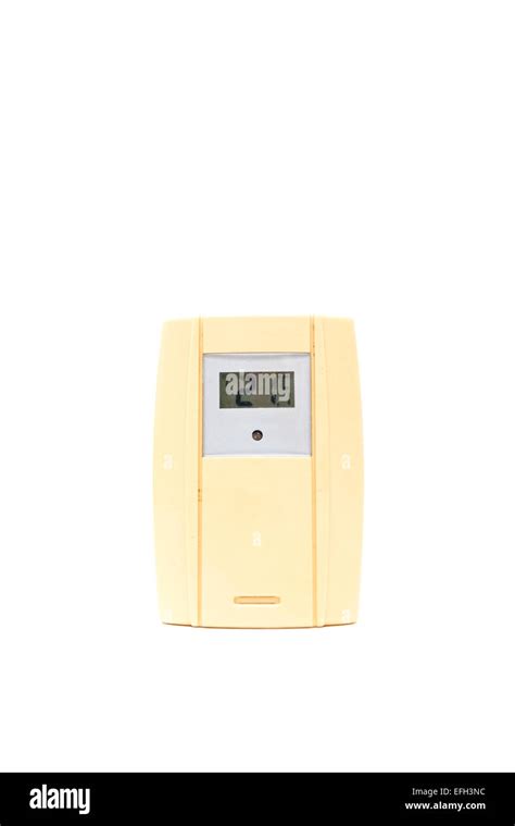 Temperature Sensor On A White Background Stock Photo Alamy