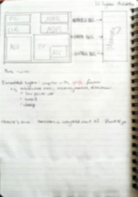 SOLUTION Ocr Gcse Computing Full Coverage Notes 1 1 Systems Architecture Studypool