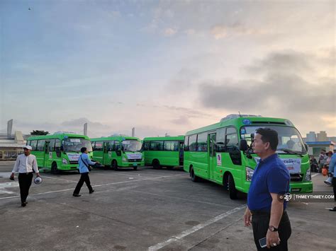 ចូលឆ្នាំ រដ្ឋបាលរាជធានីភ្នំពេញ រៀបចំរថយន្តក្រុងជិត ៦០០គ្រឿង ដឹកពលរដ្ឋទៅស្រុកកំណើត