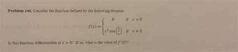 solved problem 146 ﻿consider the function defined by the