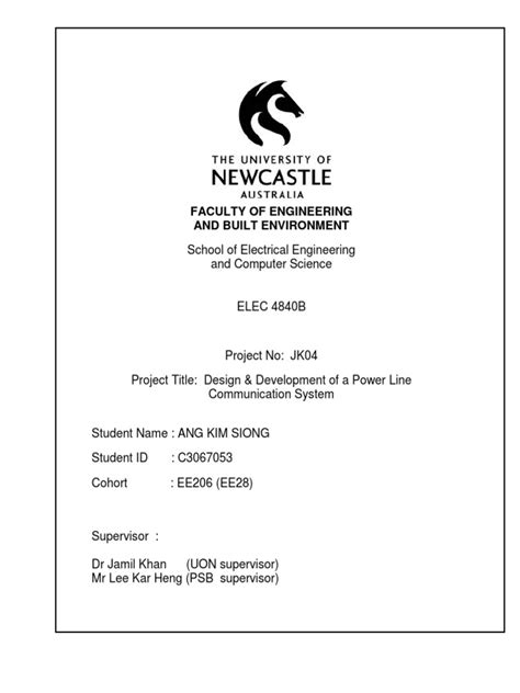 Pdf Design And Development Of A Power Line Communication System Kim Siong Dokumen Tips