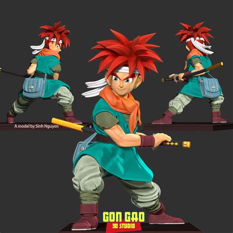 Characters And Creatures Stl Download Crono Chrono Trigger Fanartby Nlsinh Characters And Creatures Stl Download Crono Chrono Trigger Fanartby Nlsinh
