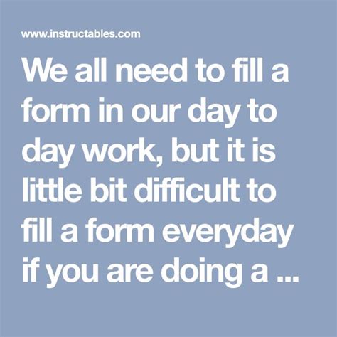 Design A Form Filling Database Using Microsoft Access Day Work Crash Course Filling