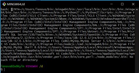 Path Why Does Git Bash Show This Every Time On Startup Stack Overflow