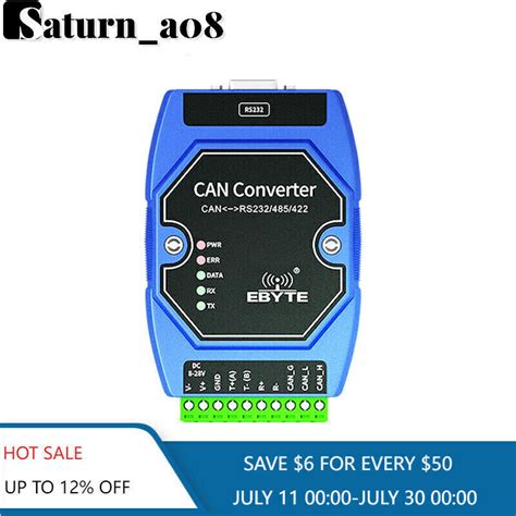 Can To Rs485 Serial Protocol Converter Gateway Ubuy India