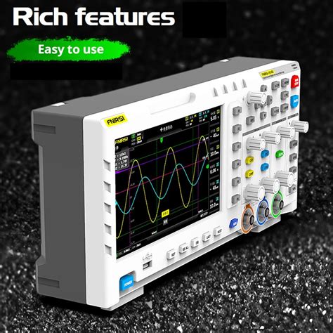 Fnirsi 1014d 2 In 1 Digital Oscilloscope With 100x High Voltage Probe