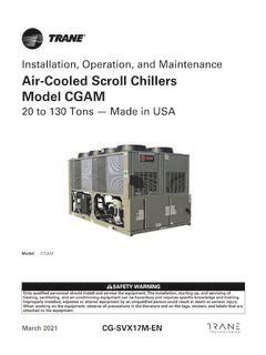 Installation Operation And Maintenance Air Cooled Scroll Installation Operation And
