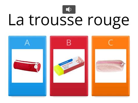 Classrrom Objects And Colours Quiz