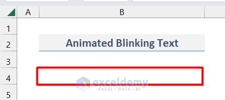 How To Animate Text In Excel Methods ExcelDemy