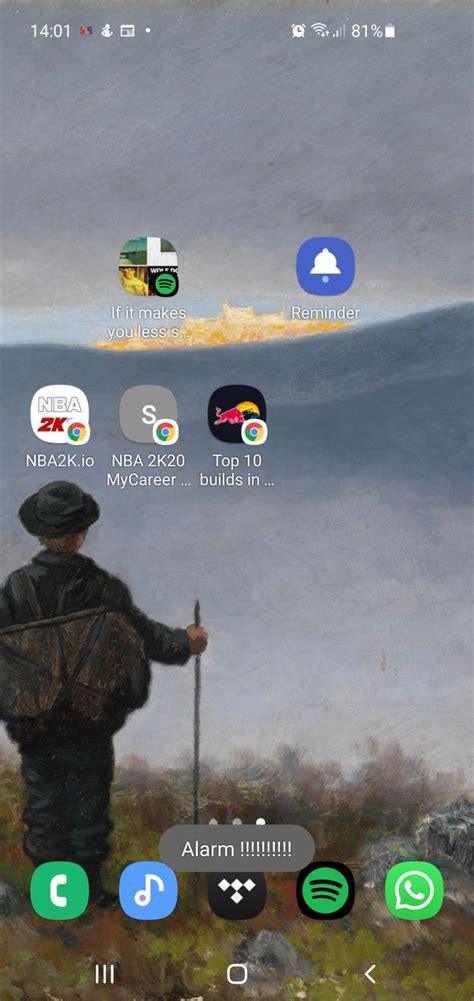 Need Help Please Weird Alarm Pops Up Around 3 Minutes