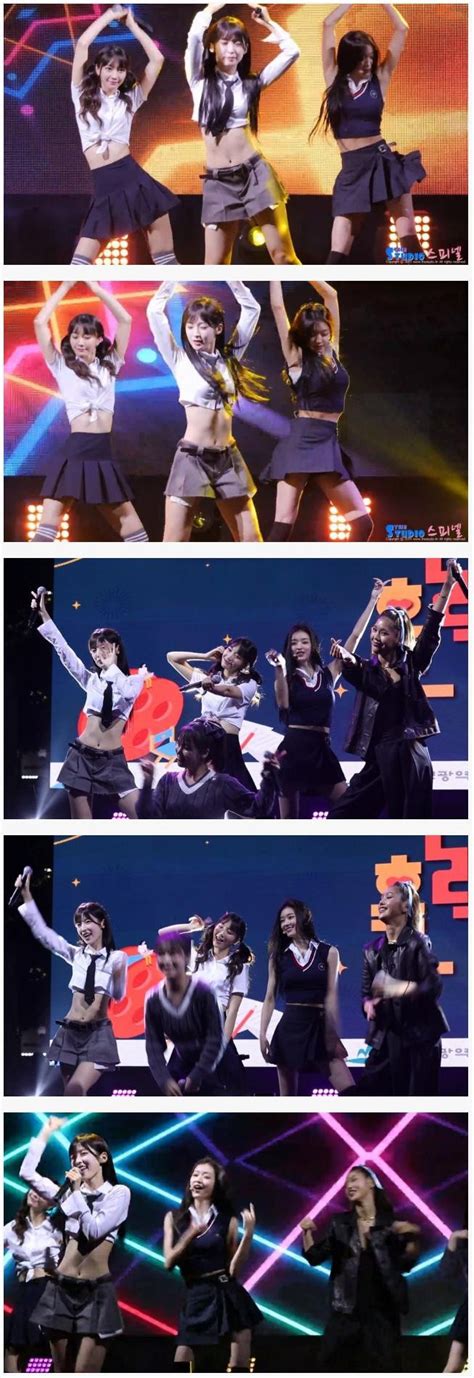 오마이걸 아린… 과감한 배꼽 노출 촬스의 이슈와 유머