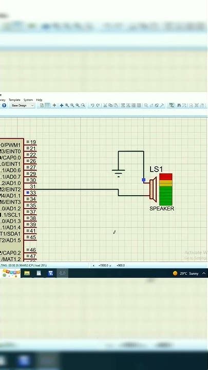 Buzzer Interface With Lpc2148 Youtube