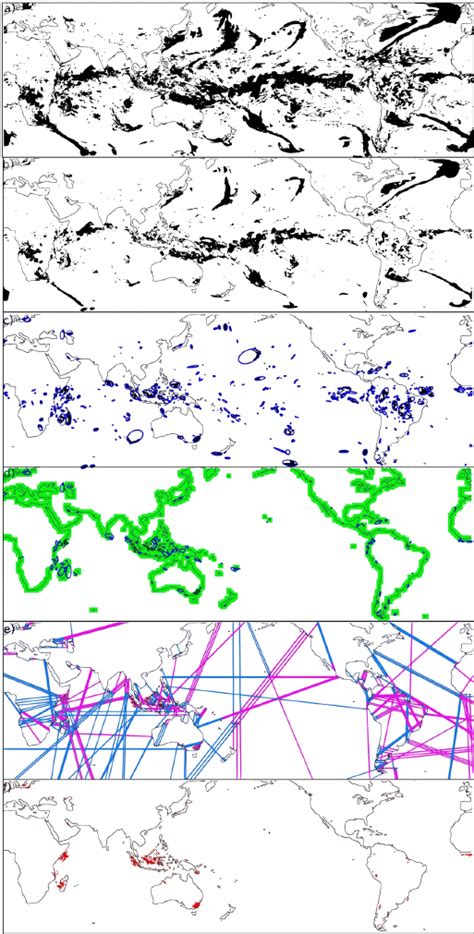 The Sequence Of Coastline Induced Rainfall Recognition Algorithm A Download Scientific