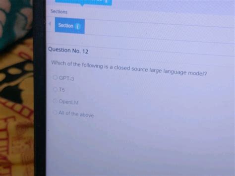 Sections Secion Question No Which Of The StudyX