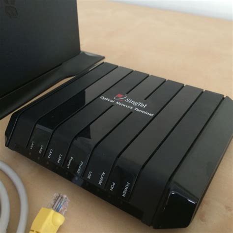 Singtel Optical Network Terminal Wireless Modem Router Computers Tech Parts Accessories