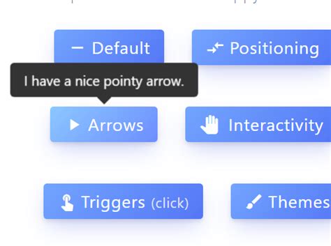 Información sobre herramientas interactivas personalizables en JavaScript puro Tippy js
