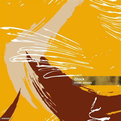 대비 벡터 페인트 브러쉬 선입니다 플라이어 텍스처 표현 라인 수채화 브러시 스트로크 벽지 인쇄 표면 페인트입니다 가을에 대한 스톡 벡터 아트 및 기타 이미지 Istock