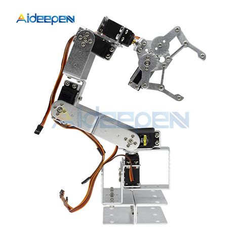 1 Ensemble Rot3u 6dof Aluminium Manipulateur Robot Grandado