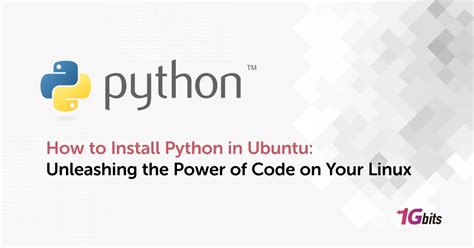 How To Install Python In Ubuntu Unleashing The Power Of Code On Your Linux