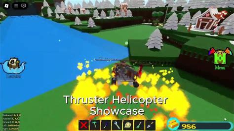 roblox build a boat thruster helicopter youtube