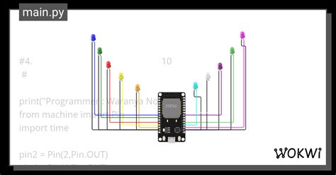 ข้อ4 141165 Wokwi Esp32 Stm32 Arduino Simulator