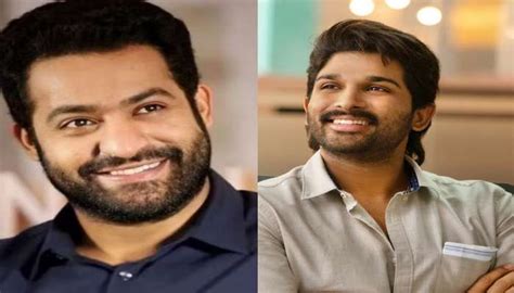 Allu Arjun vs Jr NTR behavior video goes viral amidst ap elections 2024 vn | Allu Arjun vs NTR ...