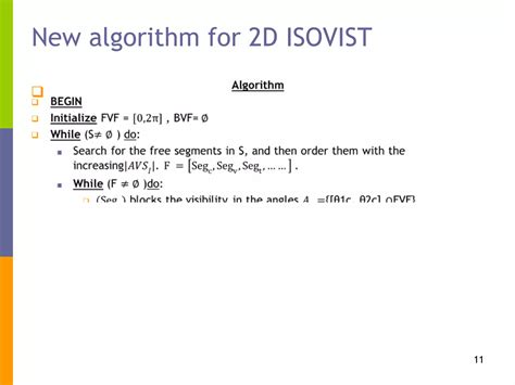 3d Isovist New Algorithm Pptx 3 D Graphics Computer Software And Applications