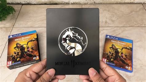 Mortal Kombat 11 Ultimate Limited Edition PS4 Steel Book Medallion ...