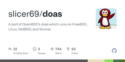 Github Slicer69doas A Port Of Openbsds Doas Which Runs On Freebsd