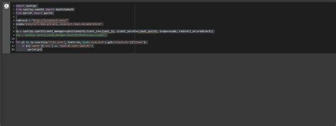Search Funtion Does Not Retrieve All Playlists Issue Spotipy Dev Spotipy GitHub