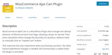WC Ajax Cart Plugin LearnWoo